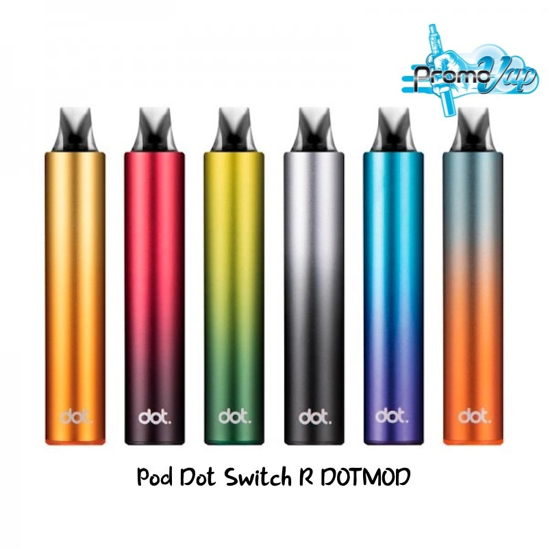 Pod Dot Switch R DOTMOD puissance maximal 25watts contenance cartouche 3ml